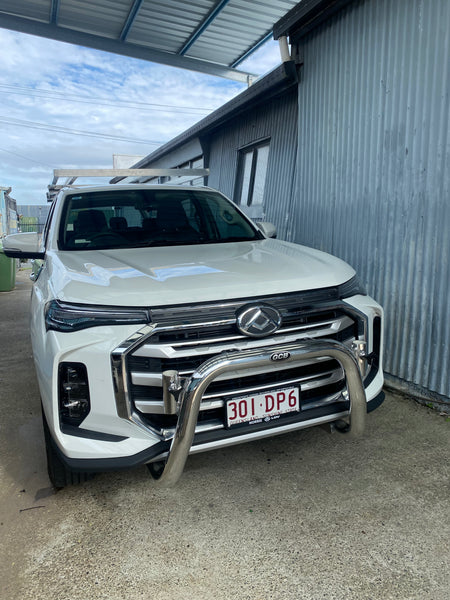 LDV T60 Max (09/21 - ON) ALLOY NUDGE BAR WITH REMOVABLE H-FRAME (GCB ...